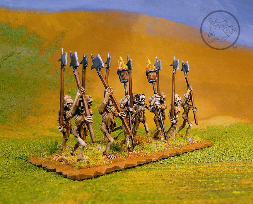 Skeletons with Halberds – Skull & Crown Inc