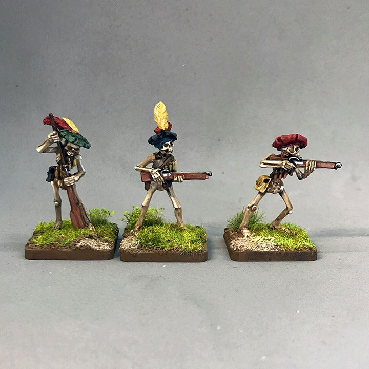 Skeletons with Handguns – Skull & Crown Inc